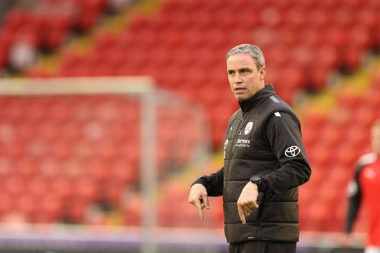 Michael Duff Manager Barnsley Editorial Stock Photo - Stock Image ...