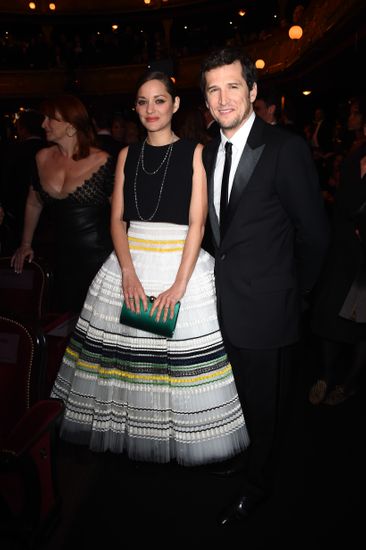 Marion Cotillard Guillaume Canet Attending 39th Editorial Stock Photo ...