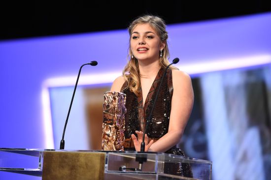Louane Emera Attending 39th Annual Cesar Editorial Stock Photo - Stock ...