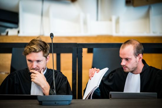Lawyer Dimitri De Beco Lawyer Dries Editorial Stock Photo - Stock Image ...