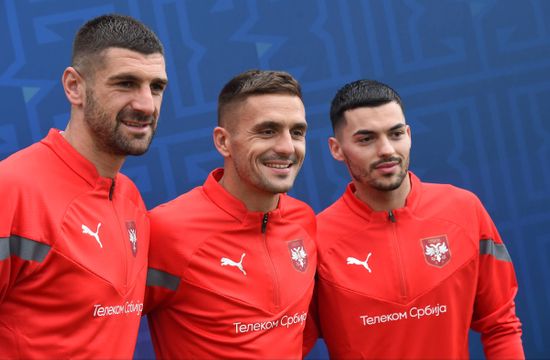 Lr Stefan Mitrovic Dusan Tadic Nemanja Editorial Stock Photo - Stock ...