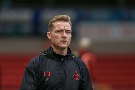 Gary Mcsheffrey Manager Doncaster Rovers During Editorial Stock Photo ...