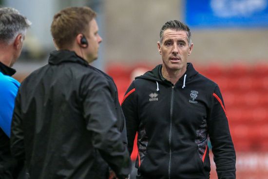 Mark Kennedy Manager Lincoln City During Editorial Stock Photo - Stock ...