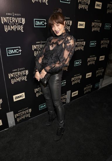 Juting Tsang Attends Interview Vampire Influencer - Foto de stock de ...