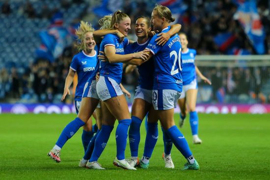Kayla Mccoy 10 Rangers Womens Fc Editorial Stock Photo - Stock Image ...