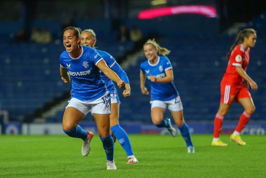 Kayla Mccoy 10 Rangers Womens Fc Editorial Stock Photo - Stock Image ...