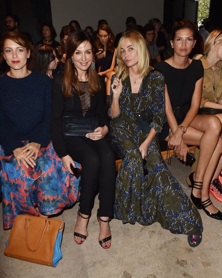 Elsa Zylberstein Emmanuelle Beart Attending Paul Editorial Stock Photo ...