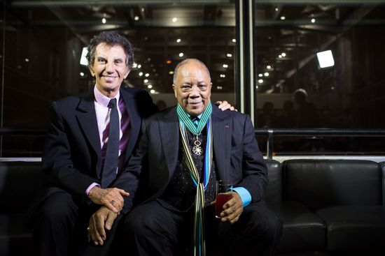 Us Musician Producer Quincy Jones Poses Editorial Stock Photo - Stock ...