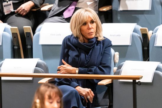 Brigitte Macron First Lady French Republic Editorial Stock Photo ...