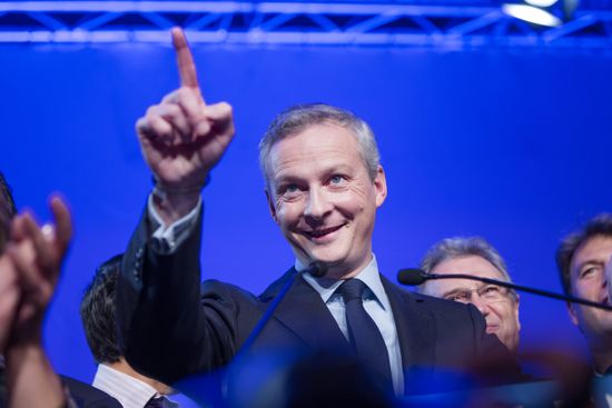 Bruno Le Maire Challenger Presidency French Editorial Stock Photo ...