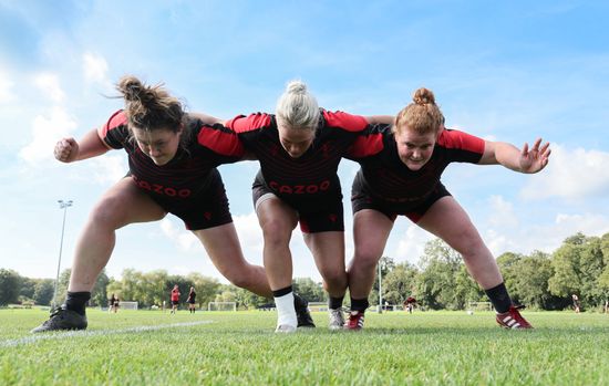 Cerys Hale Kelsey Jones Cara Hope Editorial Stock Photo - Stock Image ...