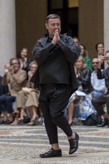 Fashion Designer Daniele Calcaterra Editorial Stock Photo - Stock Image ...