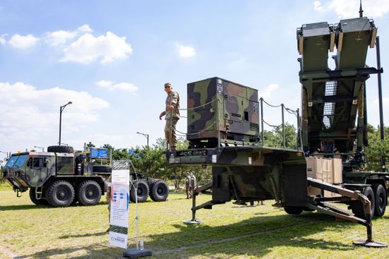 Us Armys Patriot Launcher Station M901m902 Editorial Stock Photo ...