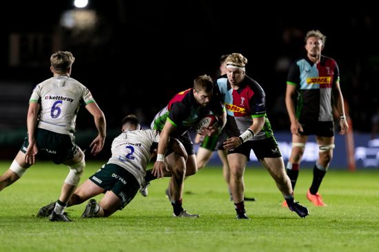 Sam Riley Harlequins Action Editorial Stock Photo - Stock Image ...