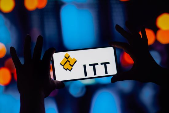 This Photo Illustration Itt Corporation Logo Editorial Stock Photo ...