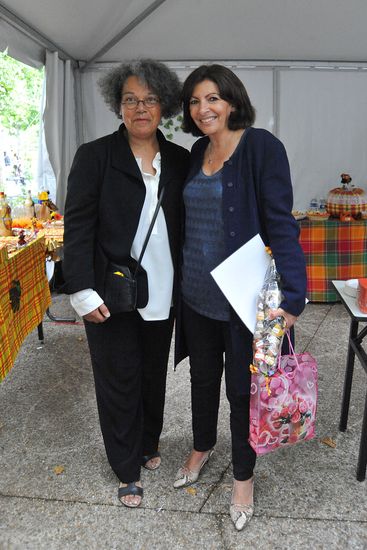 Mayor Anne Hidalgo Danielle Apocale Attending Editorial Stock Photo ...