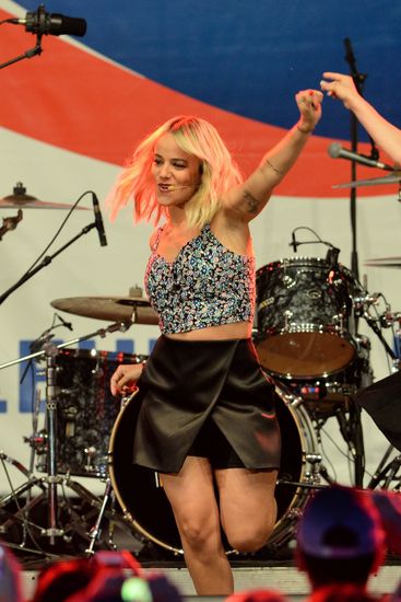 Alizee Performs Live On Stage During Editorial Stock Photo - Stock ...