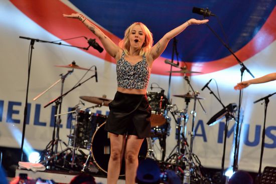 Alizee Performs Live On Stage During Editorial Stock Photo - Stock ...
