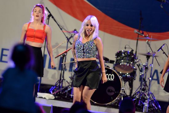 Alizee Performs Live On Stage During Editorial Stock Photo - Stock ...