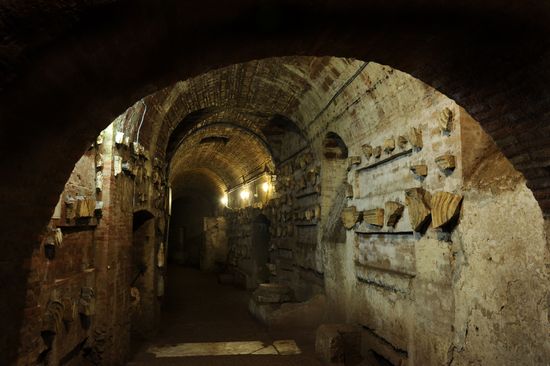 View Catacombs Priscilla Rome Italy On Editorial Stock Photo - Stock ...