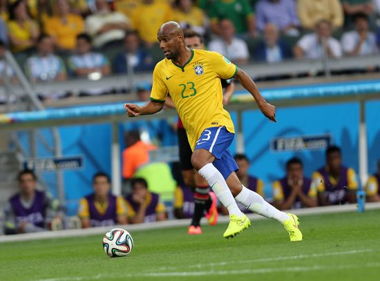 Maicon Brazil Fifa World Cup Semi Editorial Stock Photo - Stock Image ...
