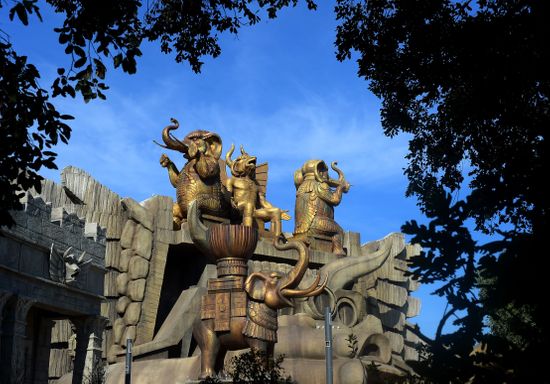 View Temple Moloch Inspired By 1914 Editorial Stock Photo - Stock Image ...