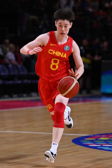Weina Jin China Drives Basket During Editorial Stock Photo - Stock ...