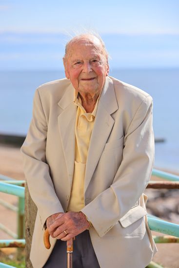 Second World War Veteran George Dunn Editorial Stock Photo - Stock ...