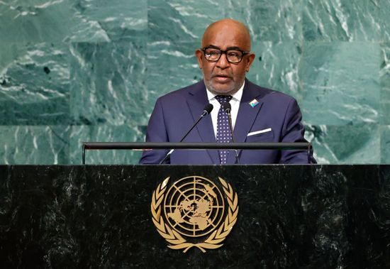 President Union Comoros Azali Assoumani Arrives Editorial Stock Photo ...