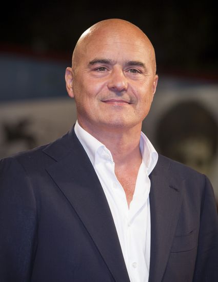 Actor Luca Zingaretti Arriving Premiere Film Editorial Stock Photo ...