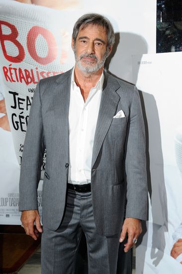 Gerard Lanvin Attending Bon Retablissement Premiere Editorial Stock ...