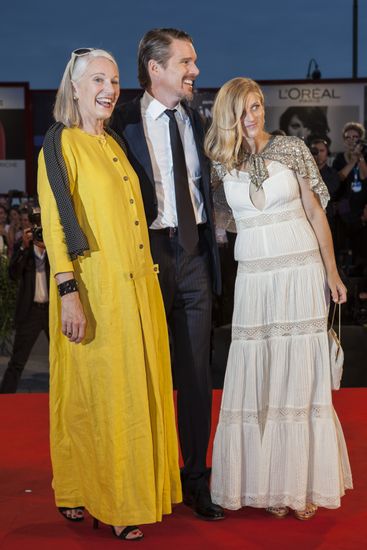 Leslie Hawke Ethan Hawke Ryan Shawhughes Editorial Stock Photo - Stock ...