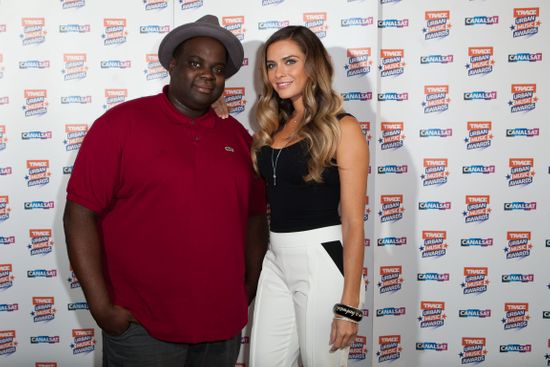 Issa Doumbia Clara Morgane Attending Press Editorial Stock Photo ...