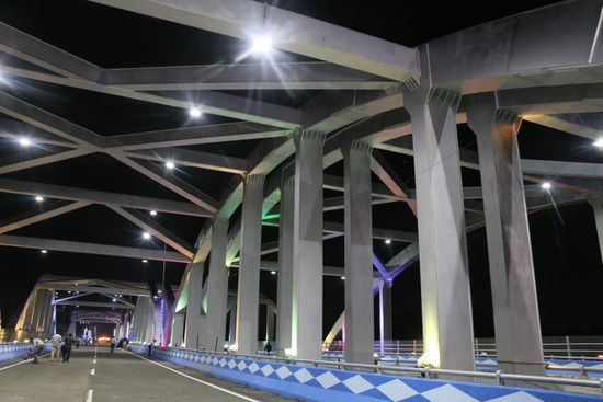 Newlyconstructed Tala Bridge Inaugurated By West Editorial Stock Photo ...