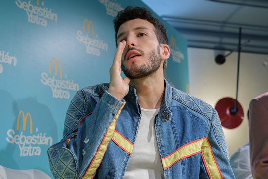 Colombian Singer Sebastian Yatra Editorial Stock Photo - Stock Image ...