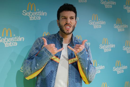 Colombian Singer Sebastian Yatra Editorial Stock Photo - Stock Image ...