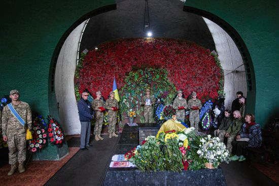 Members Honour Guard Stand Near Coffin Editorial Stock Photo - Stock ...