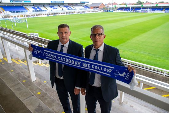 Keith Curle R Unveiled New Hartlepool Editorial Stock Photo - Stock ...