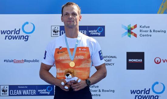 Gold Medalist Marinus De Koning Netherlands Editorial Stock Photo ...
