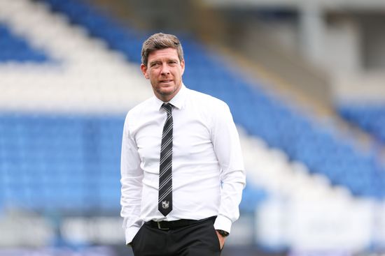 Darrell Clarke Manager Port Vale Editorial Stock Photo - Stock Image ...