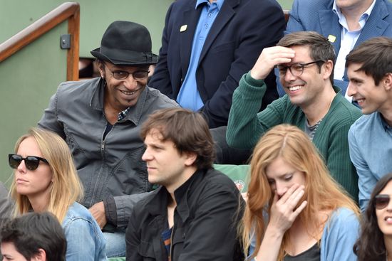 Manu Katche Stephane Jarny Watching Game Editorial Stock Photo - Stock ...