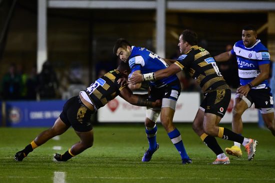 Will Muir Bath Rugby Tackled By Editorial Stock Photo - Stock Image ...