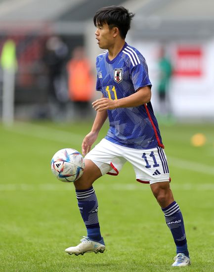 Takefusa Kubo Japan Action During International Editorial Stock Photo ...
