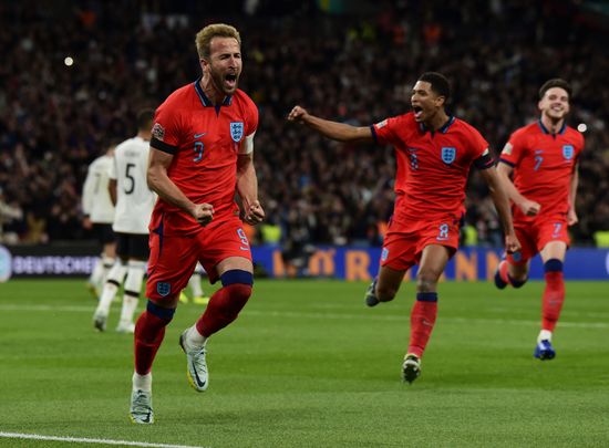 Goal Celebrations Harry Kane England During Editorial Stock Photo ...