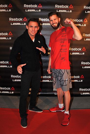 Alexis Vastine Steeve Guenot During Reebok Editorial Stock Photo ...