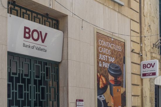 Bov Bank Valletta Logo Seen Valletta Editorial Stock Photo - Stock ...