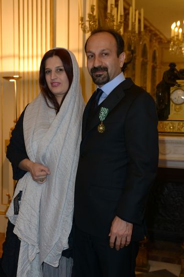 Iranian Director Asghar Farhadi Wife Parisa Editorial Stock Photo - Stock Image | Shutterstock
