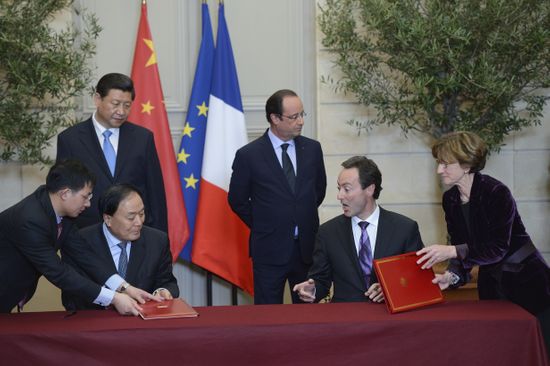 Li Jiaxiang Caac Fabrice Bregier Airbus Editorial Stock Photo - Stock ...