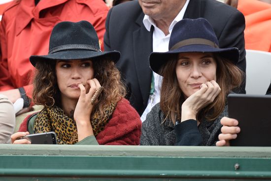 Barbara Cabrita Geraldine Pailhas Watch Game Editorial Stock Photo ...