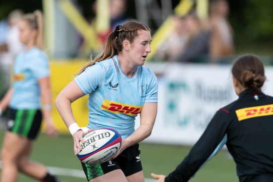 Izzy Mayhew Harlequins Warming Editorial Stock Photo - Stock Image ...